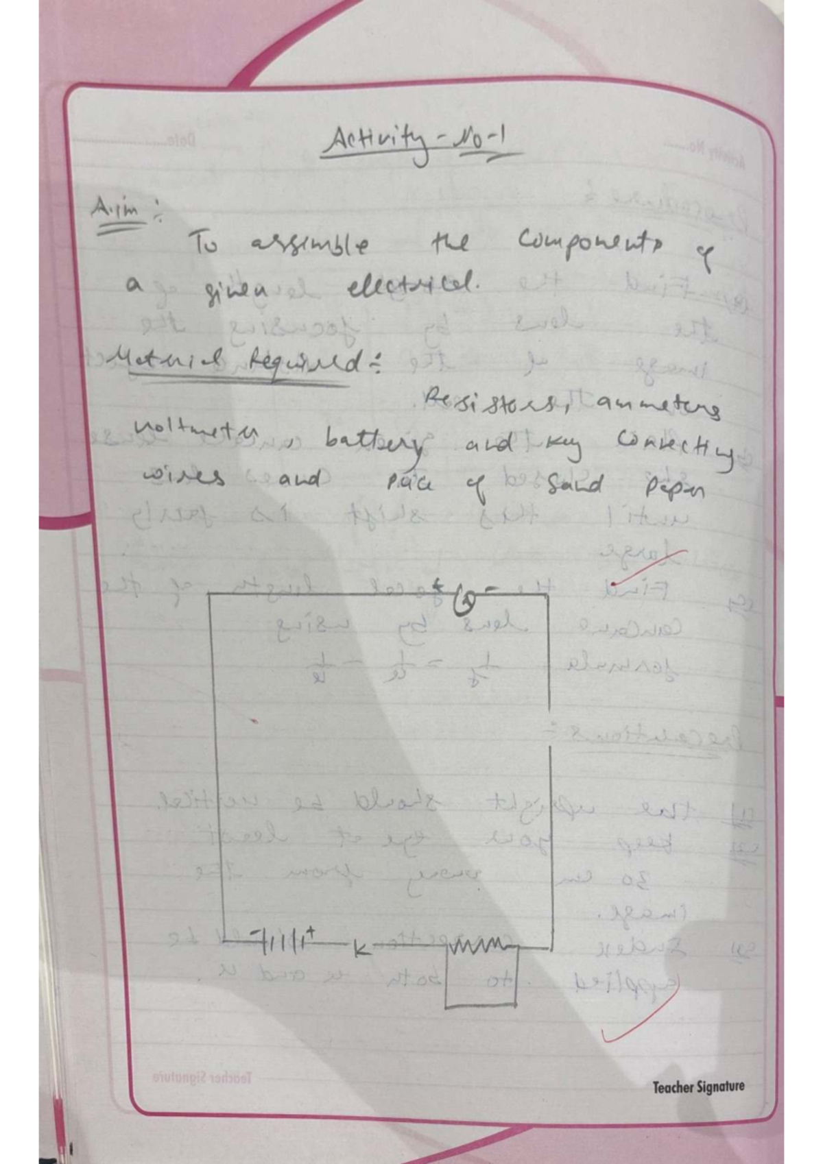 Activity Report: Assembling Electrical Circuits - CHEM 12 - Studocu