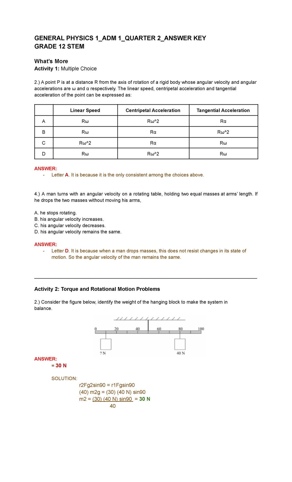 PE Quarter 4 Module 1 - Physical Education 11 Quarter 4 – Module 1: Active Lifestyle for ...