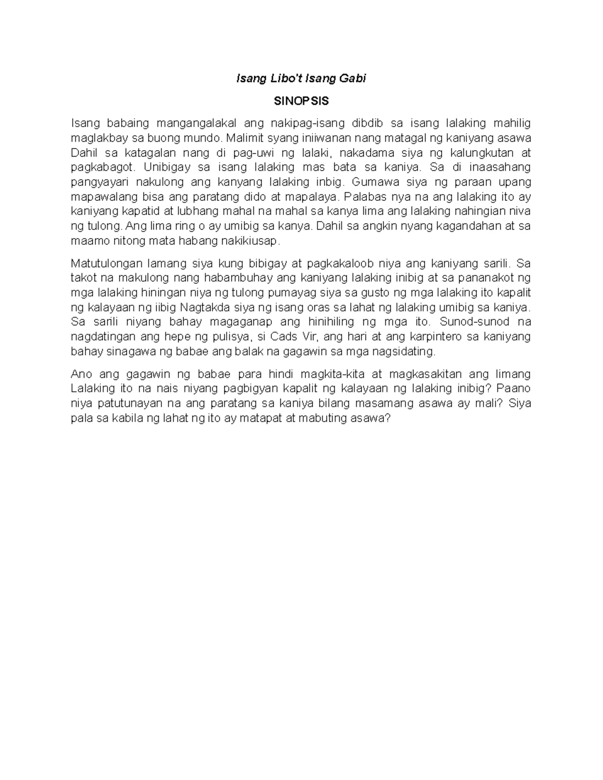 Aralin 1: Konsepto at Epekto ng Implasyon - Module 3 - Studocu