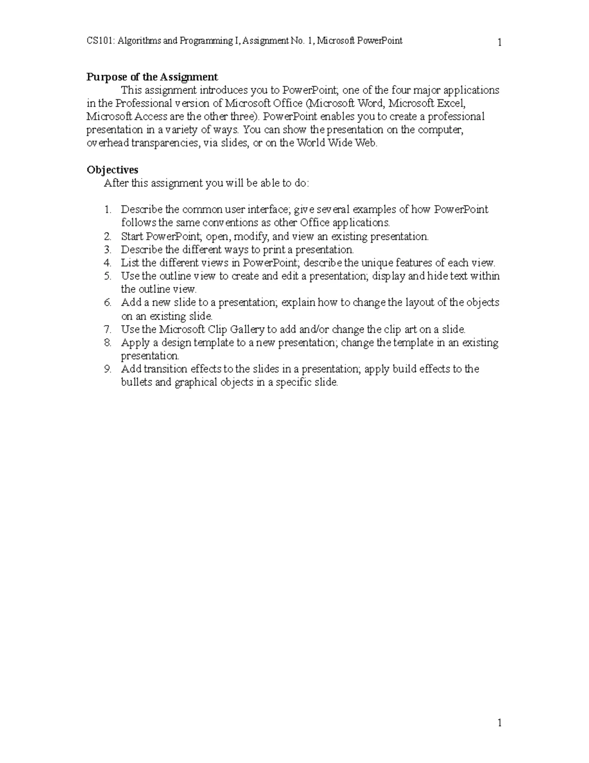 Ms-excel-exercises - MICROSOFT EXCEL PRACTICAL WORKS - University of Bahrain College of ...