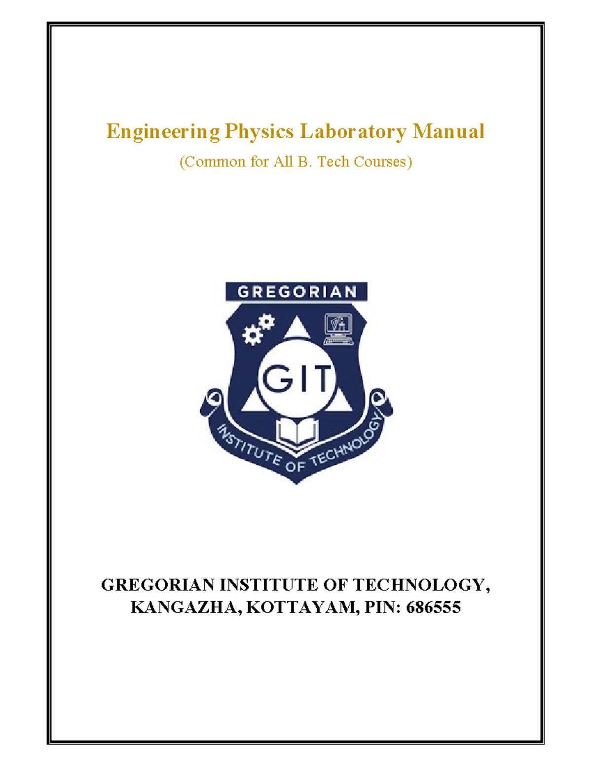 Engineering Physics Lab Manual (PHL 120) - 2019 Scheme - Studocu