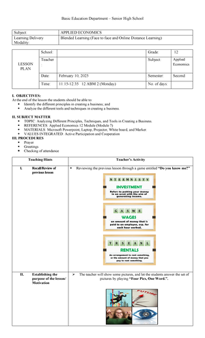 PDS - Seminars and trainings - VII. LEARNING AND DEVELOPMENT (L&D ...