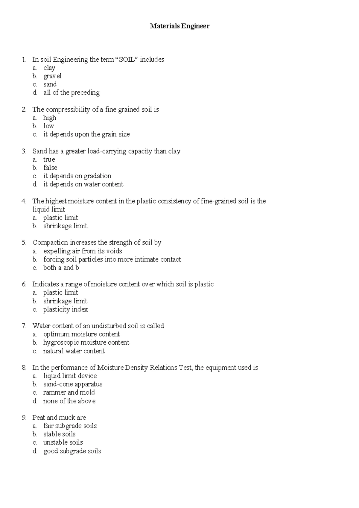 Compaction - CHAPTER 6: COMPACTION Geotechnical Engineering 1 (Soil Mechanics) DEFINITION: The ...