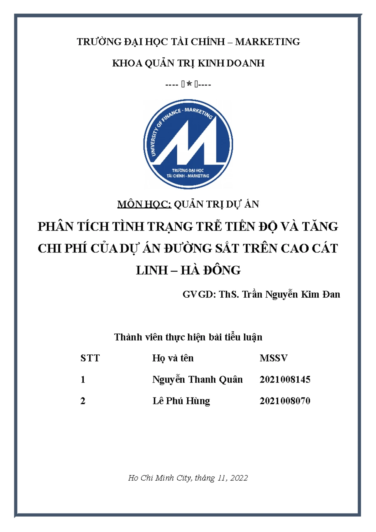 Giới thiệu về công ty TNHH Fukang Technology - I. Giới thiệu về công ty ...