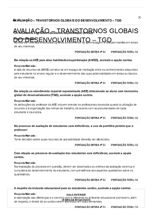 TGD 2023: Estudo sobre o Transtorno do Espectro Autista e Asperger ...