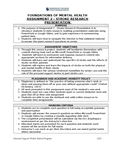 Module 11 Assignment II - Cognitive & Mental Health Issues in PSW - Studocu