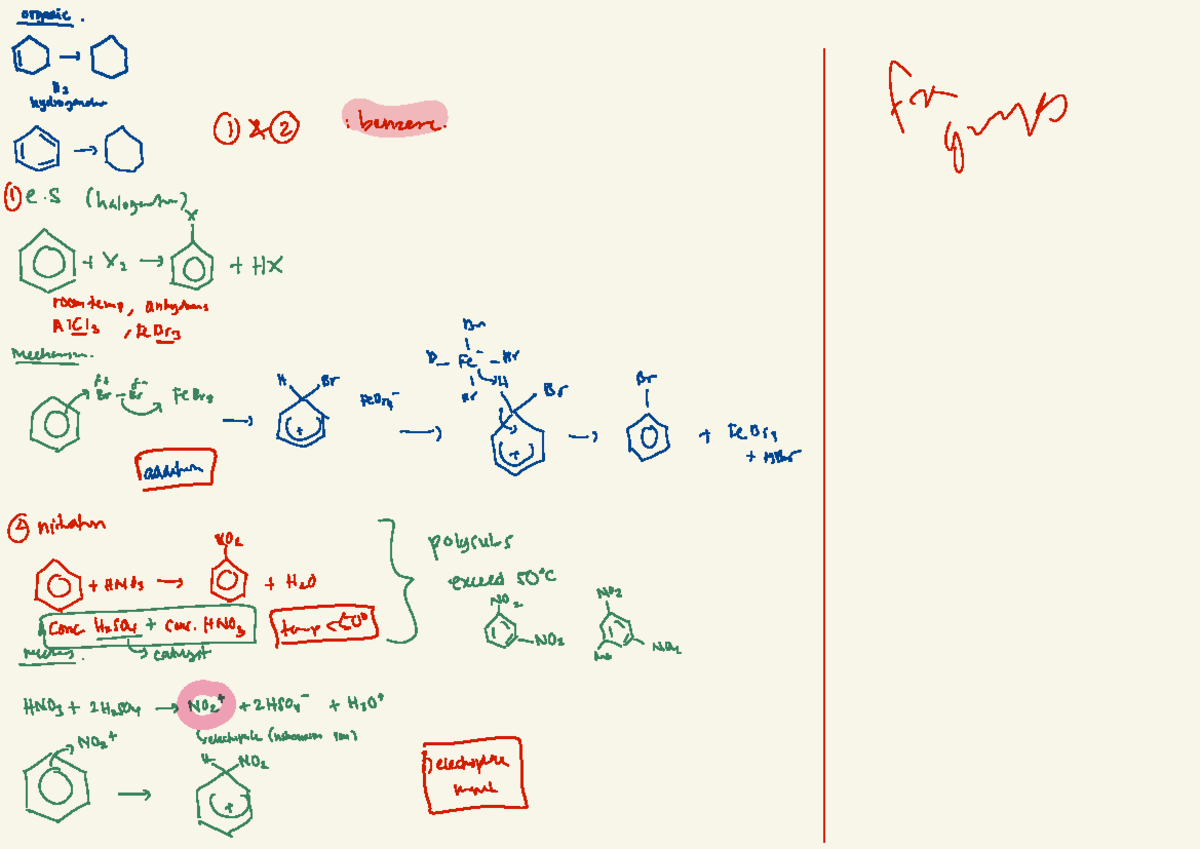 Organic Chemistry 2: Key Concepts and Reactions Overview - Studocu