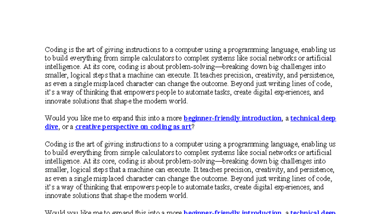 CS101: The Art of Coding - Understanding Programming Fundamentals - Studocu