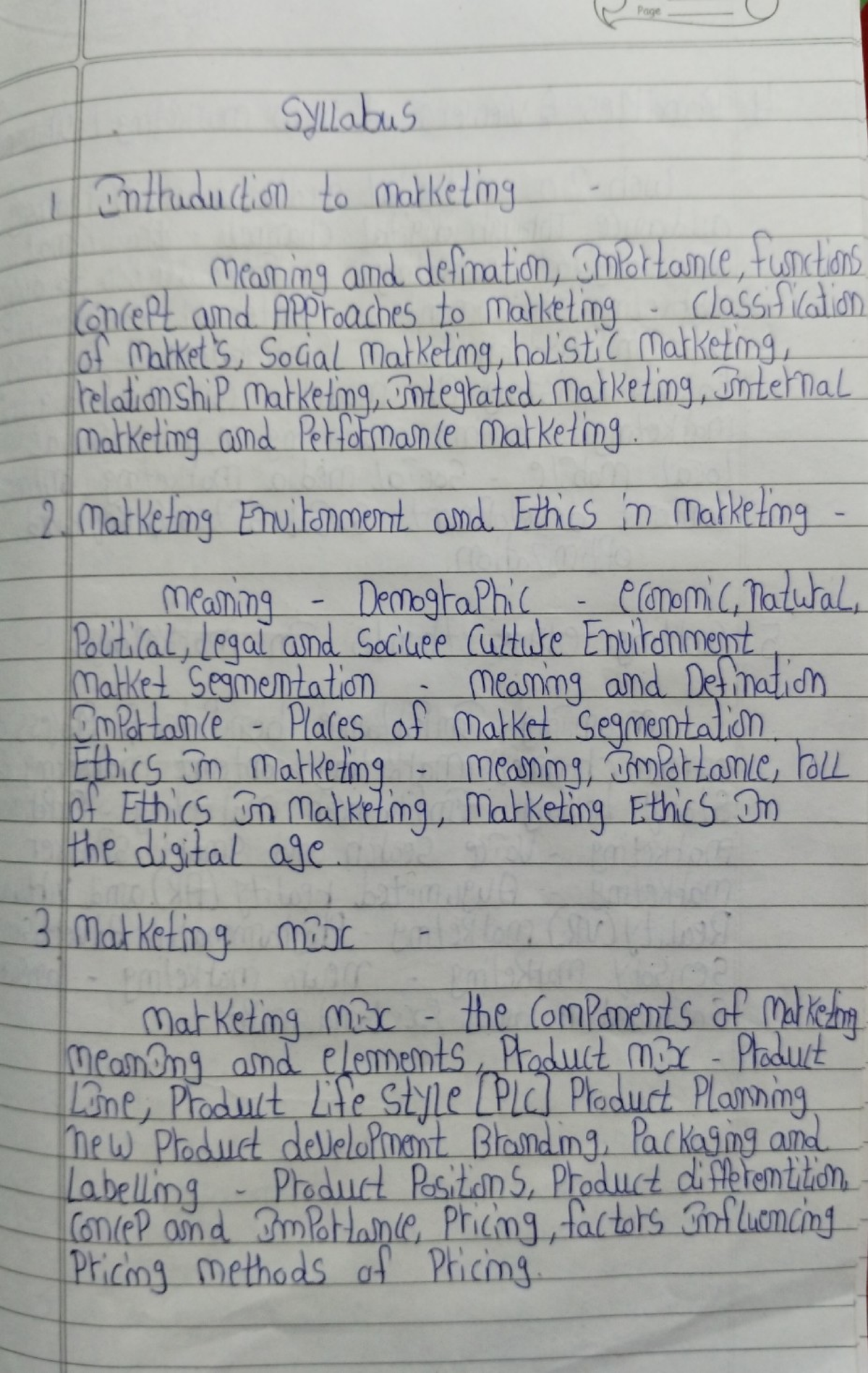 MM Notes - Comprehensive Overview of Modern Marketing Principles - Studocu