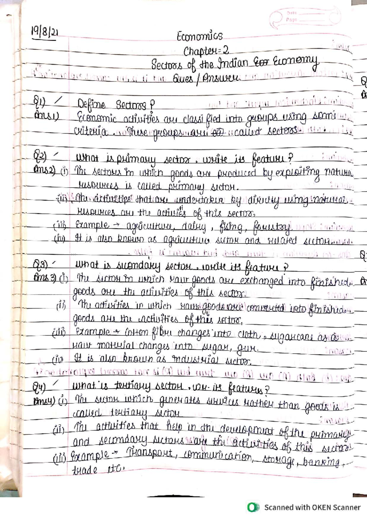 PSS Economics Final Exam Notes - New Doc 04-28-2025 - Studocu