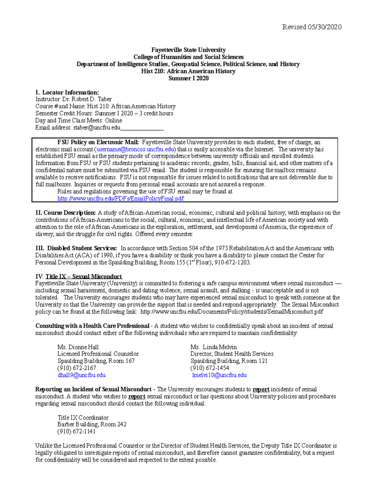 Hist 210: Overview of African American History and Course Details - Studocu