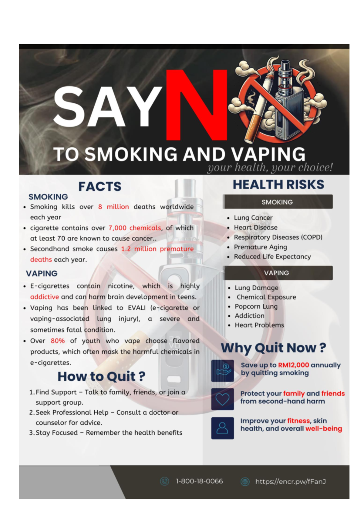 SA to Smoking and Vaping: Health Risks and Quit Strategies - Studocu