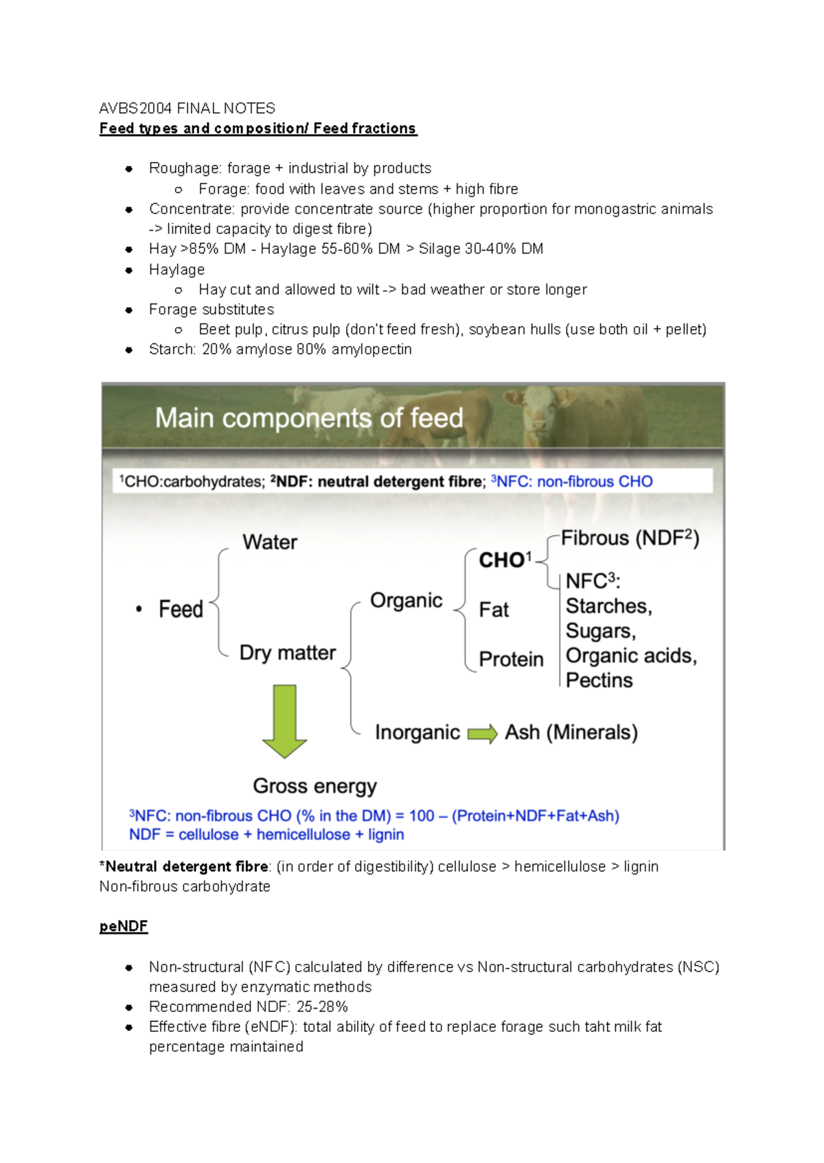AVBS2004 Final Revision Notes on Feed Composition and Digestibility ...