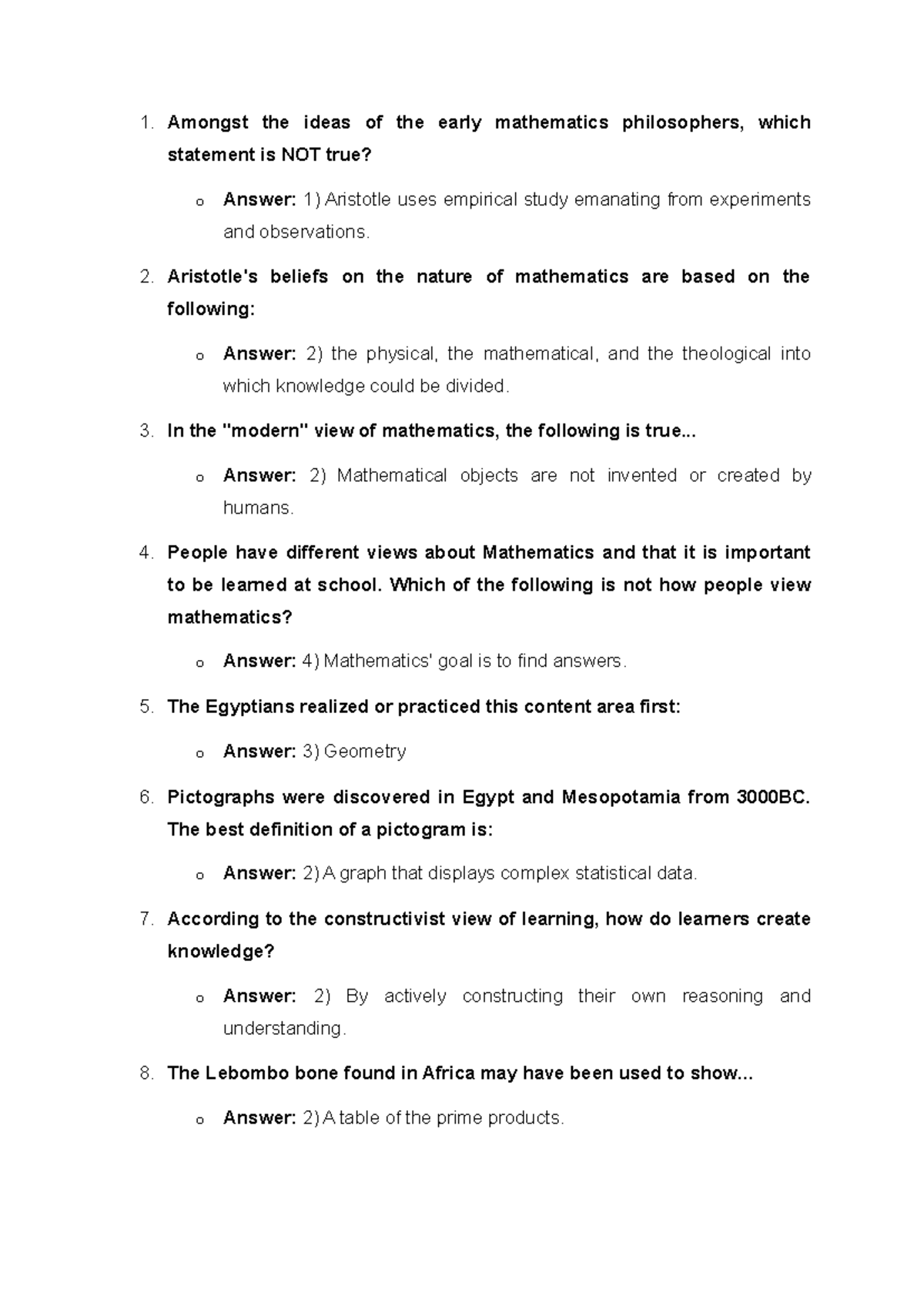 MTE1501 Assignment 4 Answers & Key Concepts for 2024 - Studocu