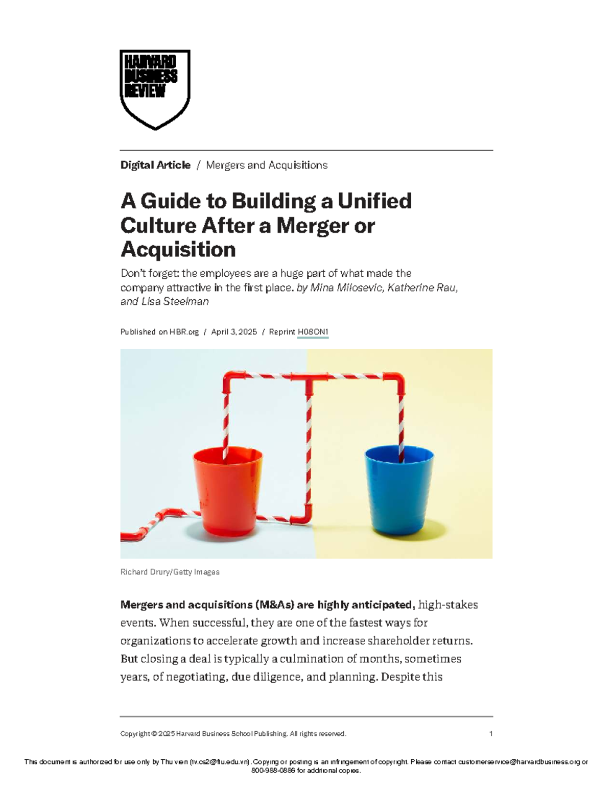 Unified Culture Post-M&A: Strategies for Employee Integration - ABC ...