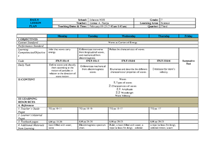 Detailed Lesson Plan - Biodiversity For upload - Detailed Lesson Plan ...