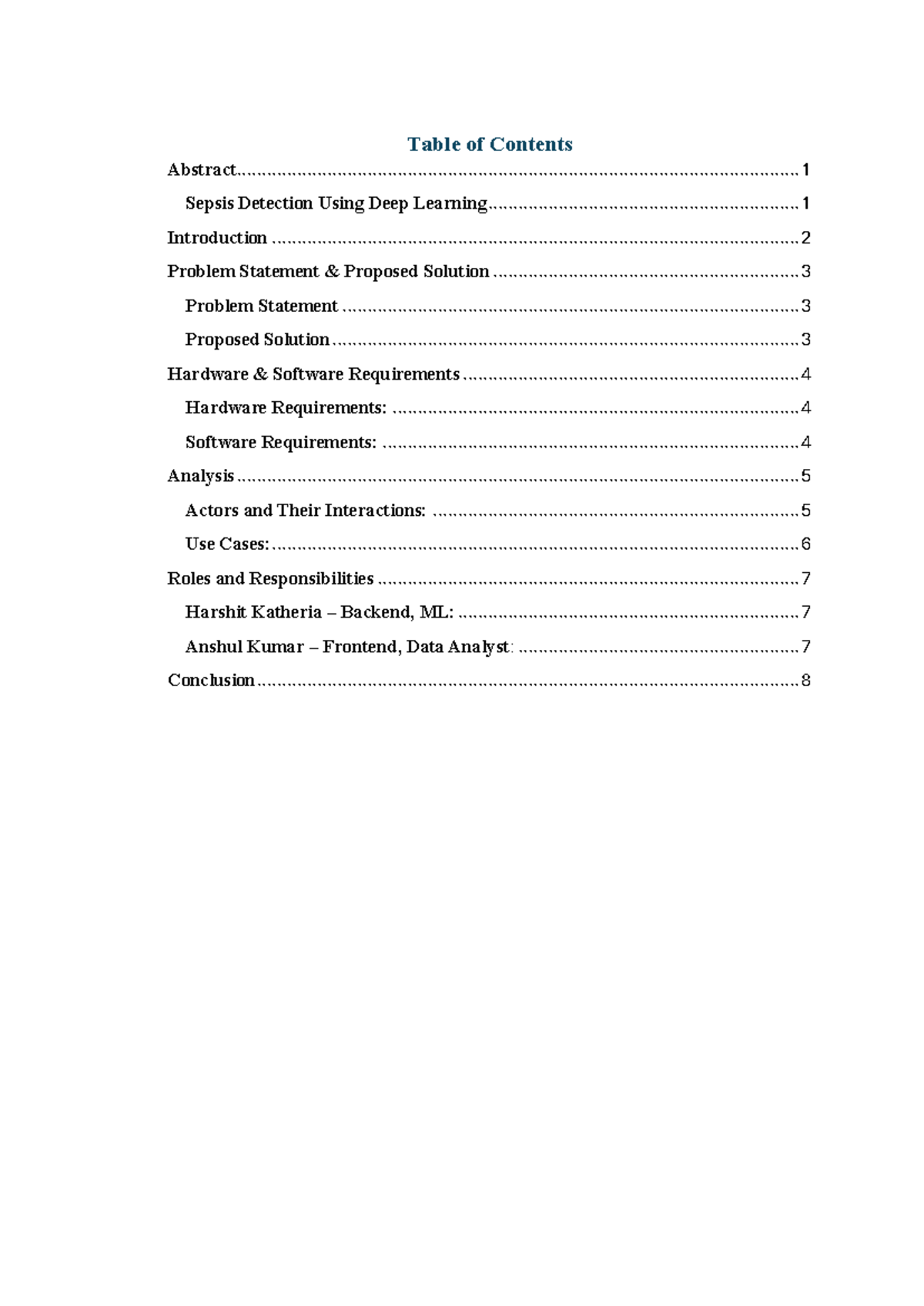 Sepsis Detection Using Deep Learning: A Comprehensive Overview - Studocu