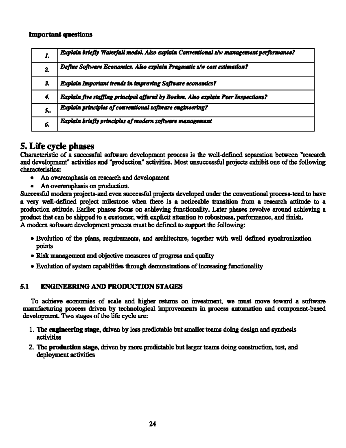 Unit -2 SPM Sir Material: Key Concepts in Software Development Process ...