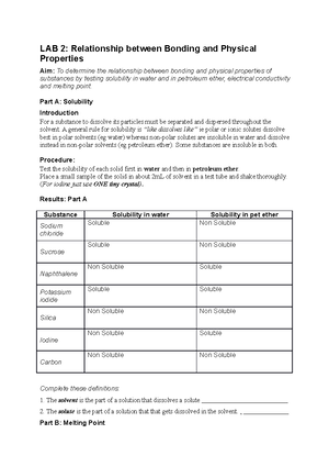 Lab report example - Lab 6: Biuret assay of protein content in egg ...