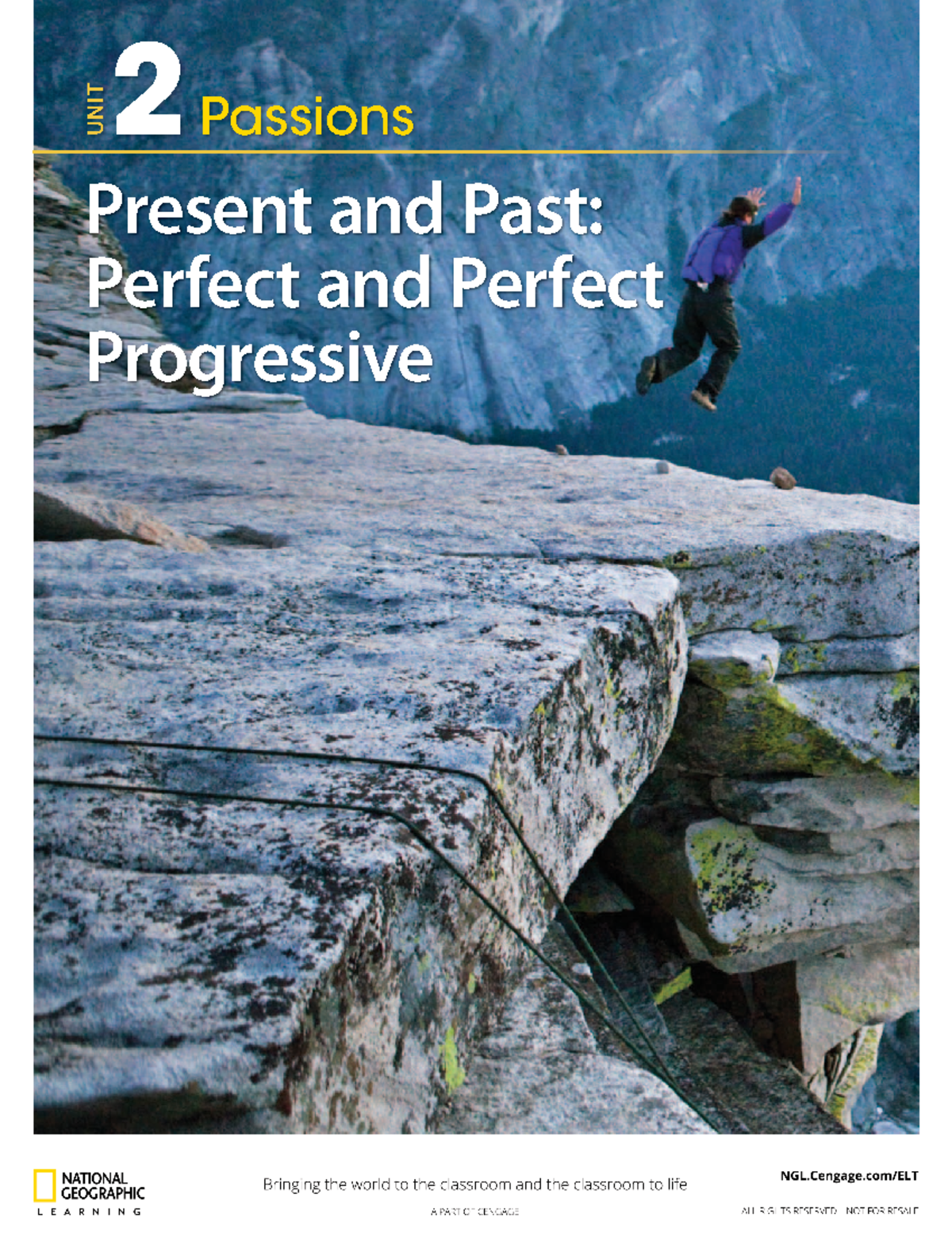 Grammar Lesson: Present and Past Perfect (Unit 2, Lessons 1 & 2) - Studocu