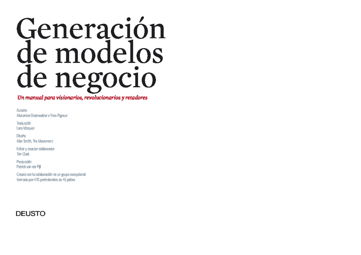 Copia de L10: Osterwalder Study Notes for Course 0123456 - Studocu