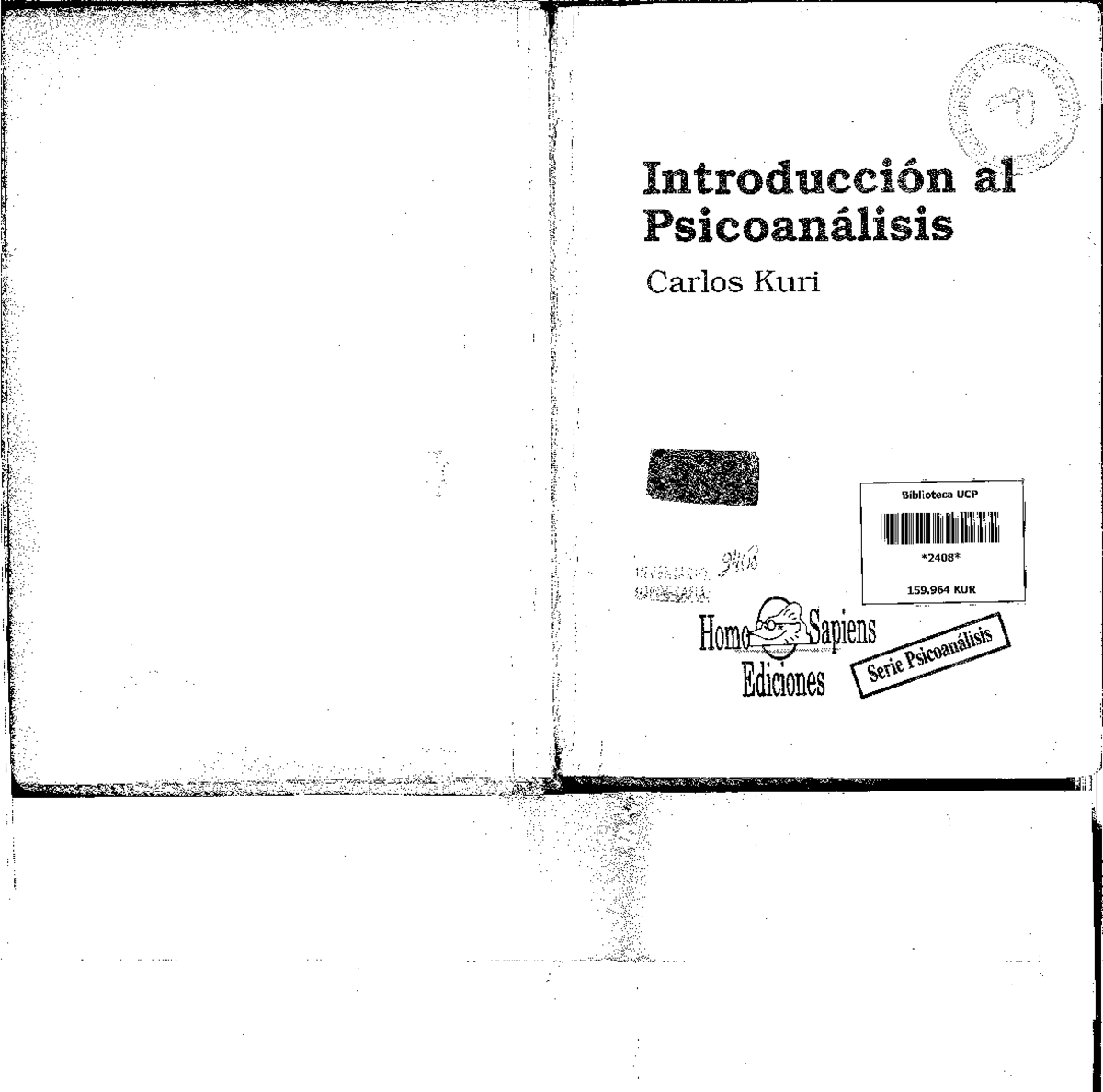 Kuri-Introducción al Psicoanálisis-Clase 7: Teoría y Conceptos Clave ...