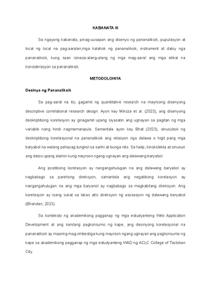A Narrative Report on PN1B - AMA Education System AMA Computer Learning ...