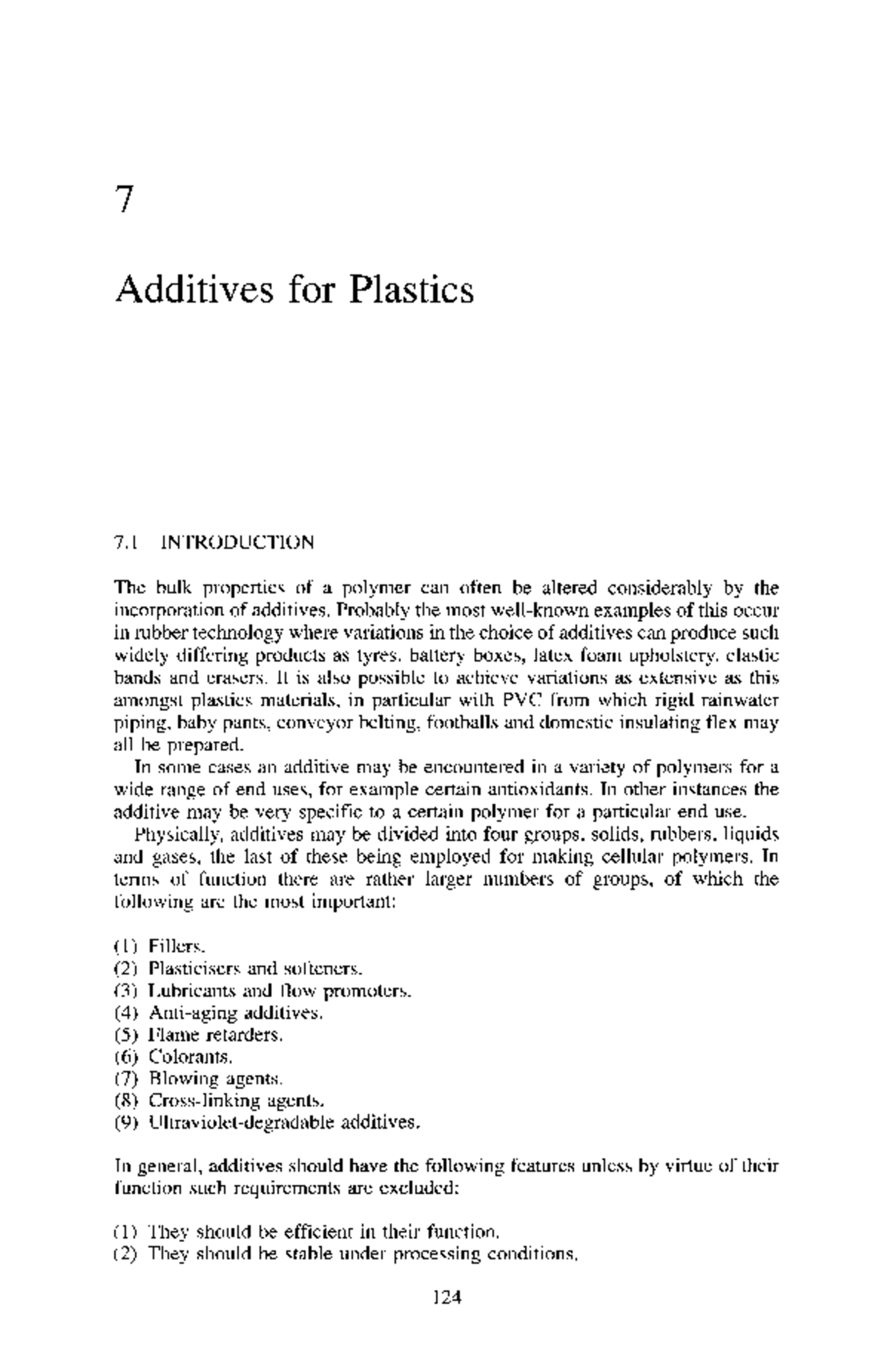 Polymer Additives 1: Key Functions and Impacts on Plastics - Studocu