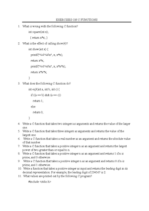 ICS 2104 OOP CAT I - Object Oriented Programming assessment test - 2 ...