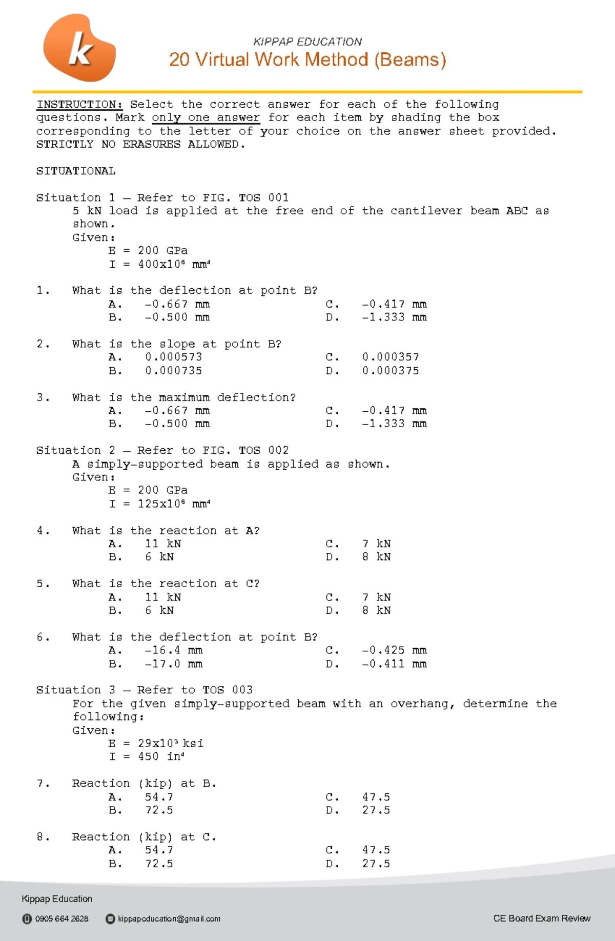 Kippap-Handout-SEC (33 RCD - Singly-Reinforced Beams) - Kippap Education J.M. Guimba REINFORCED ...