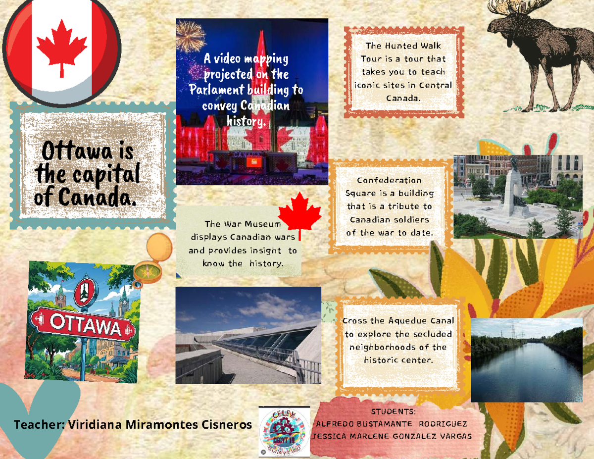 Canadian History Through Video Mapping: A Travel Itinerary - Studocu