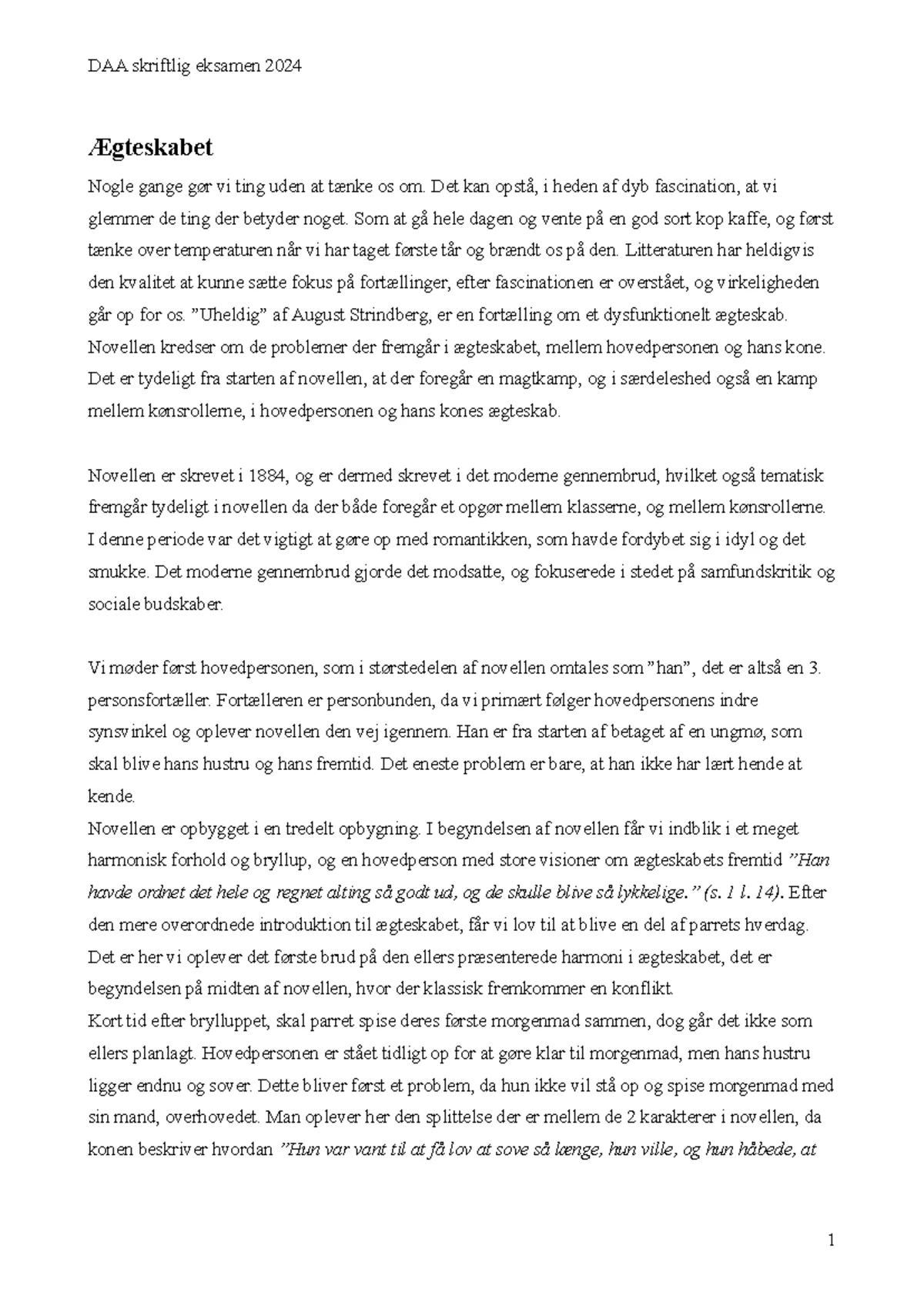 Dansk Eksamen 2023: Analyse af Erik Henningsens Maleri "Barnemordet ...