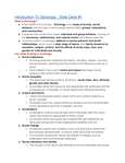 Introduction To Anthropology, Psychology, And - Grade: 11 - High School ...