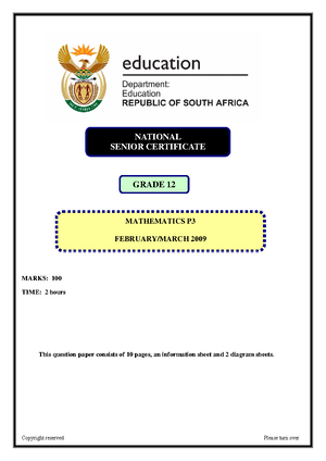 2021-MAT-Grade 09-June Exam-Paper 2 - MATHEMATICS 2/ GRADE 9 TASK 5 ...