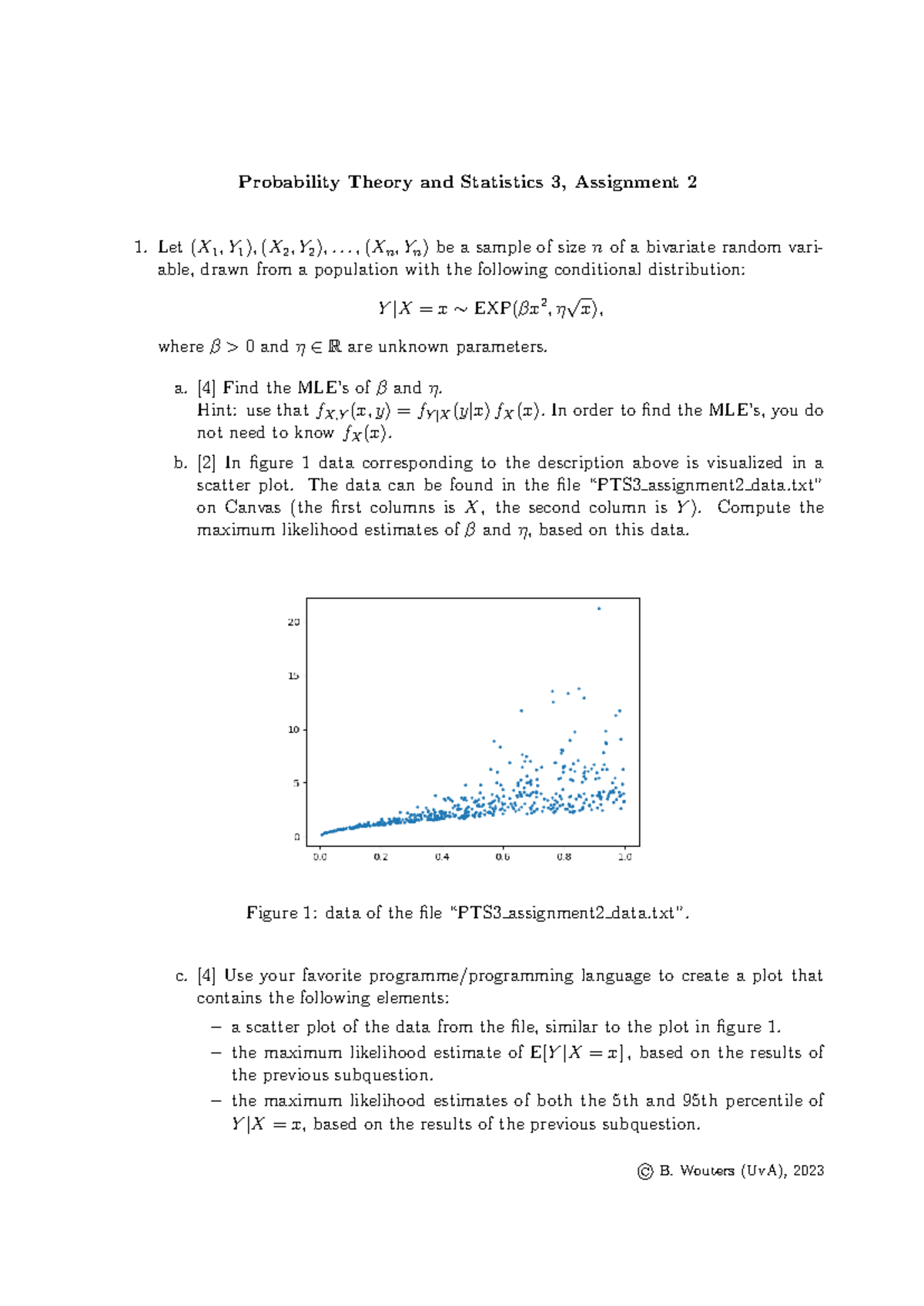 PTS3 Assignment 2 - Solved Problems in LaTeX Format - Studeersnel
