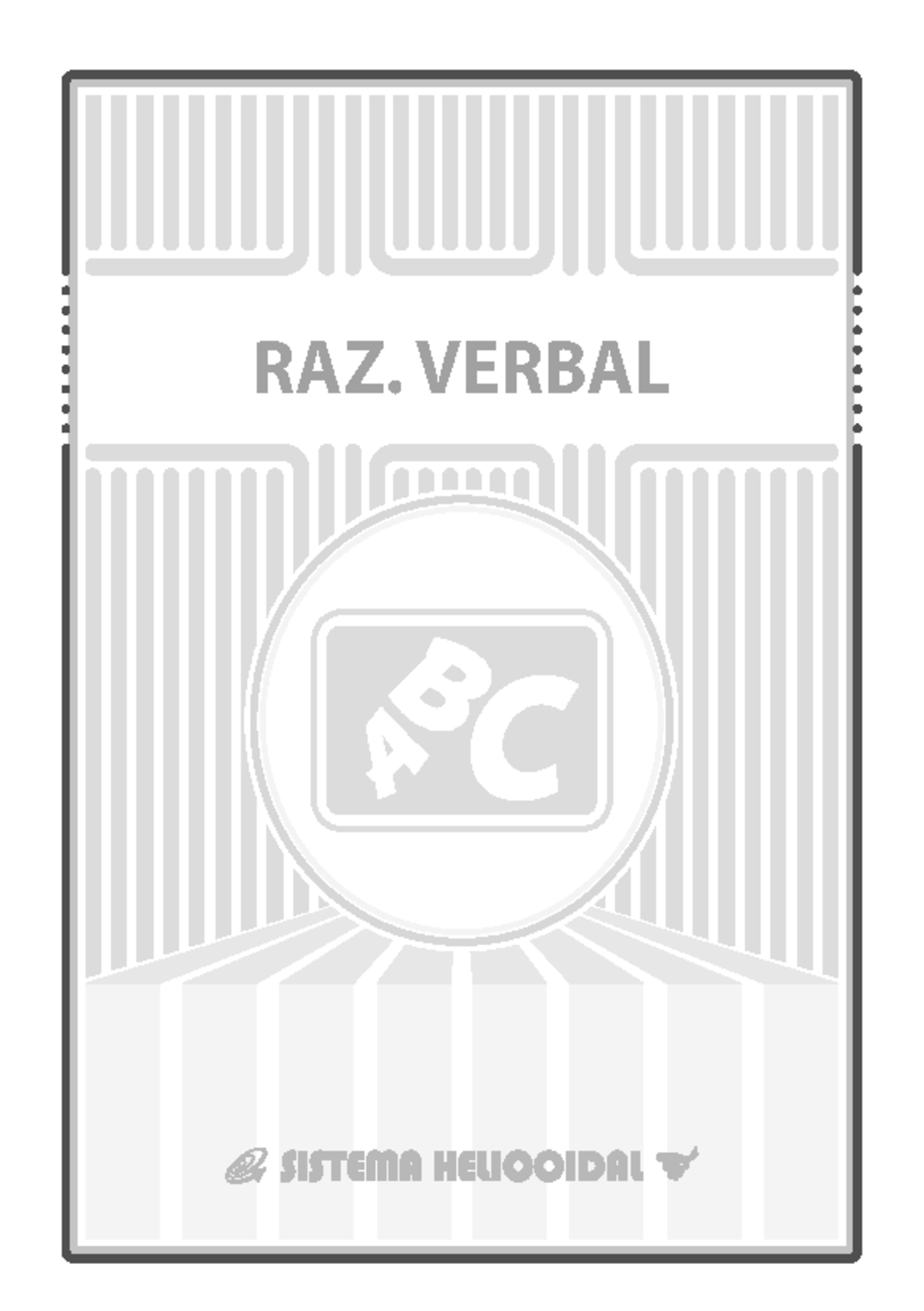 Guía Académica I Letras Raz. Verbal 11 RV S1 SM T1 2023 - Práctica de ...