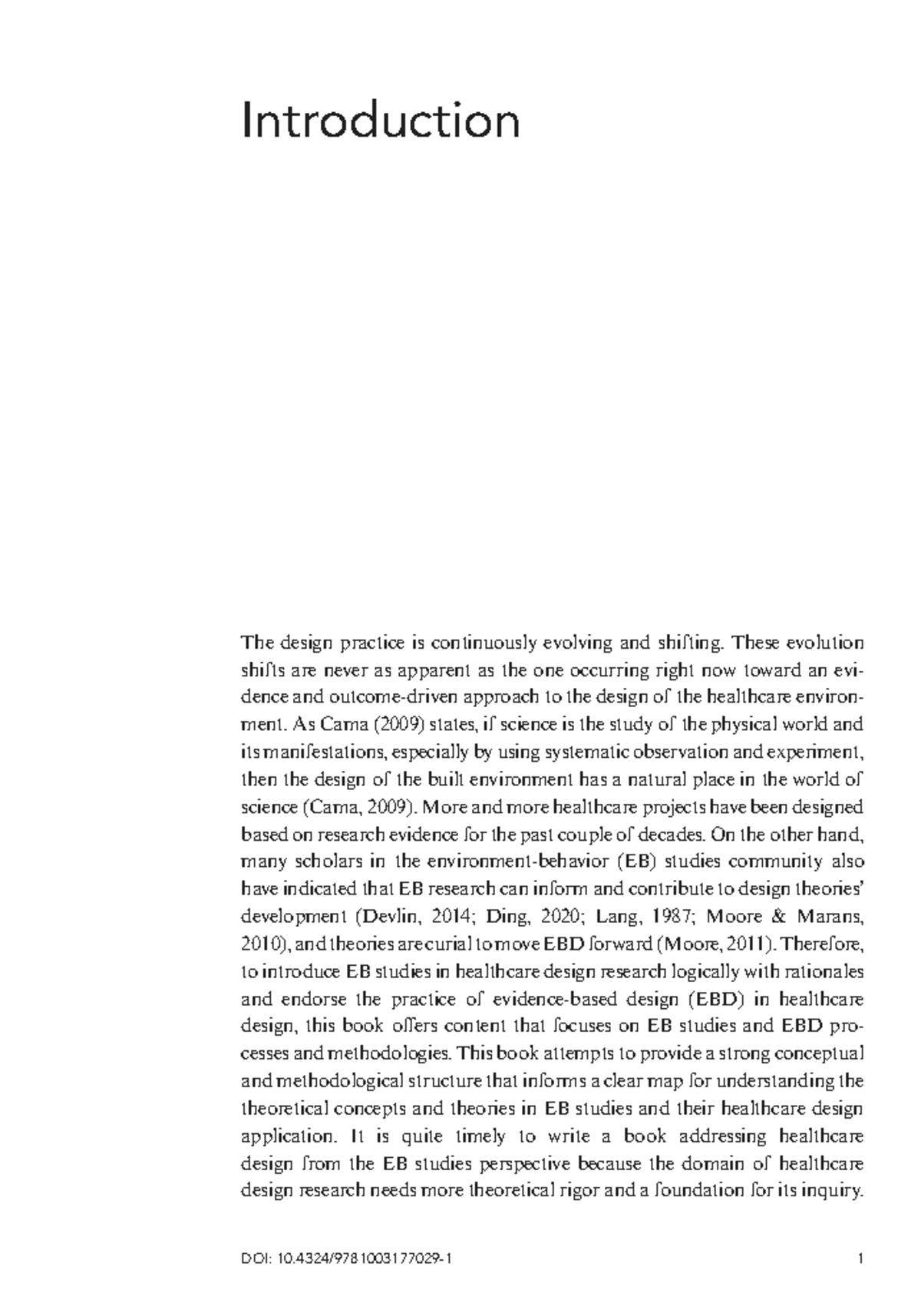 Evidence-Based Design Strategies in Healthcare Environments (EBD 101 ...