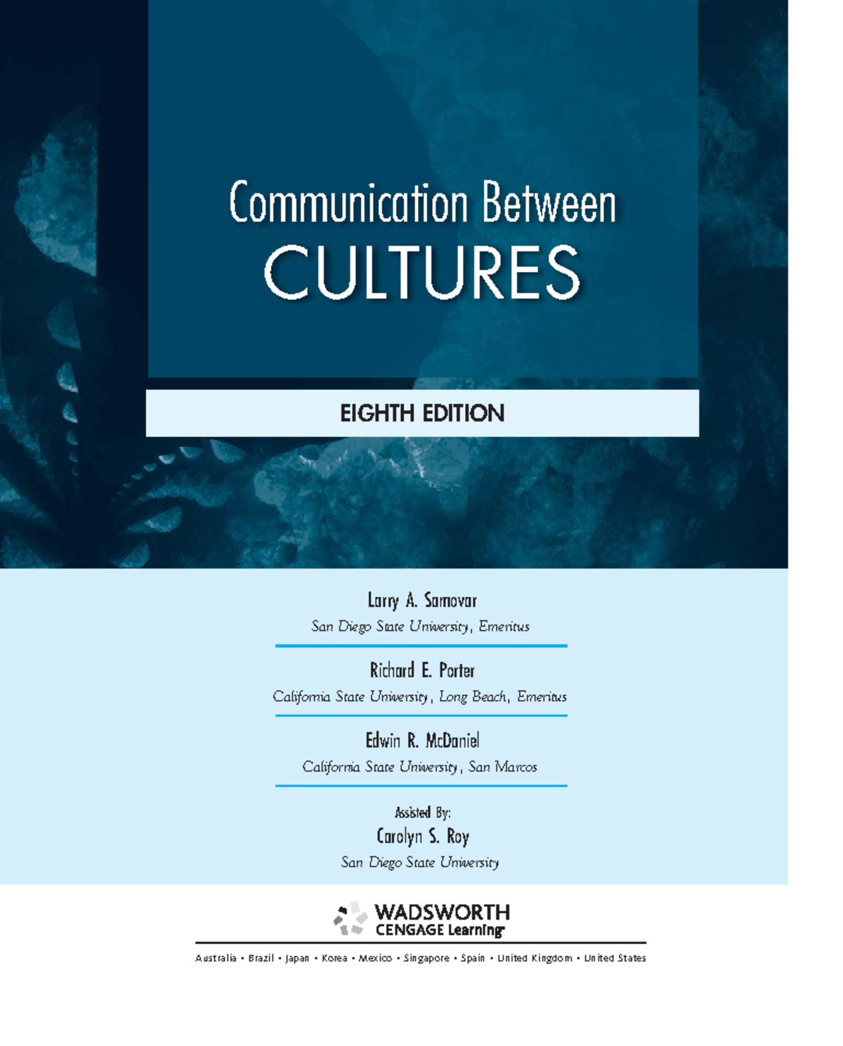 F5C2y5 Communication Between Cultures-2 - history in the 1950s - EIGHTH ...