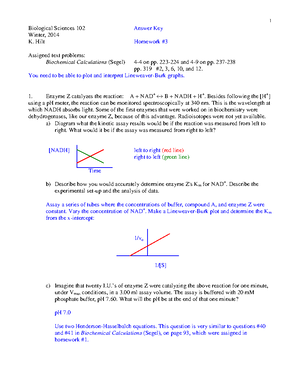 Lecture 07: Analyzing Primary Protein Structure in BioChem 101 - Studocu