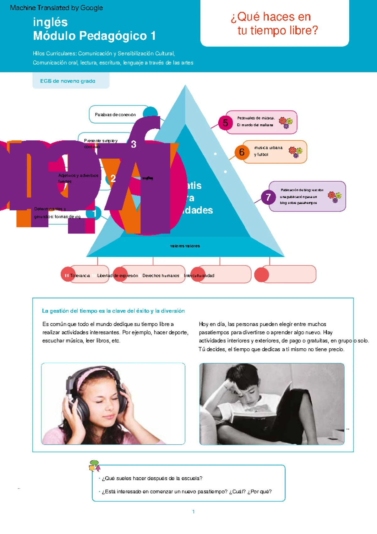 Revisión de la unidad 1 - lección 3 - Level 2—Unit 1 Achievement Test 1 ...