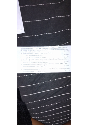 Numerical analysis - PURE AND APPLIED MATHEMATICS DEPARTMENT CAT II SMA ...