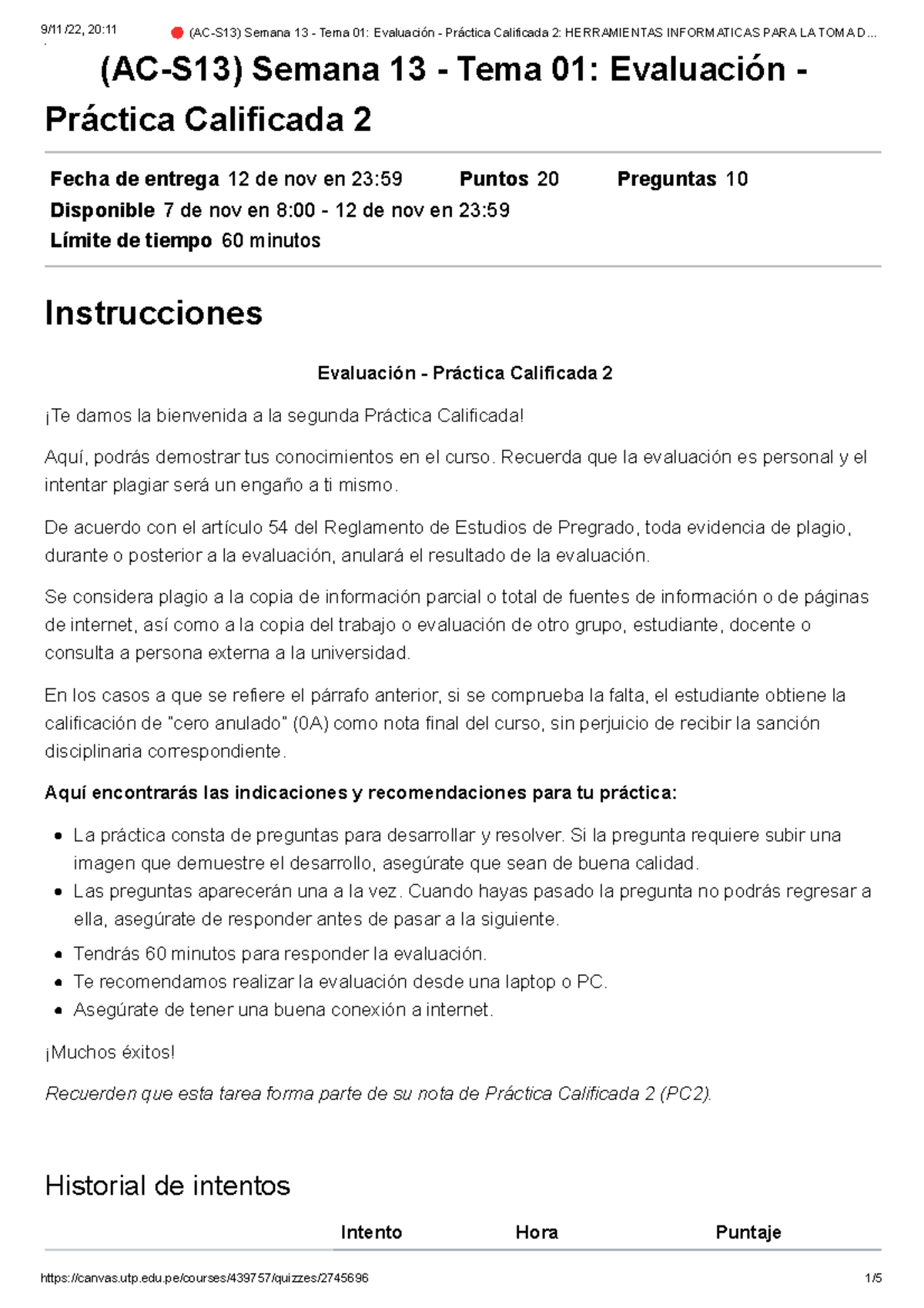 🔴 (AC-S13) Semana 13 - Tema 01: Práctica Calificada 2 de Herramientas Informáticas - Studocu