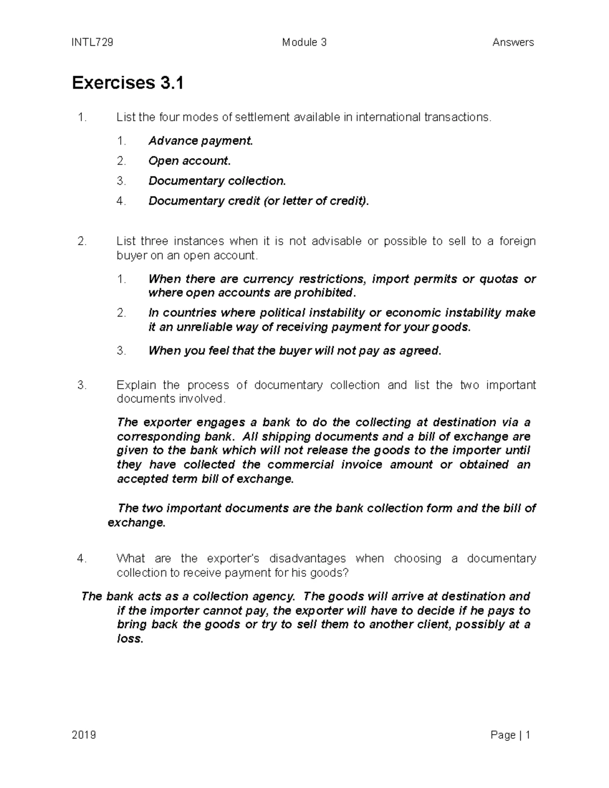 ITT exam questions 1 - ITT Exam prep - 1. Ciffa’s mission is to ...