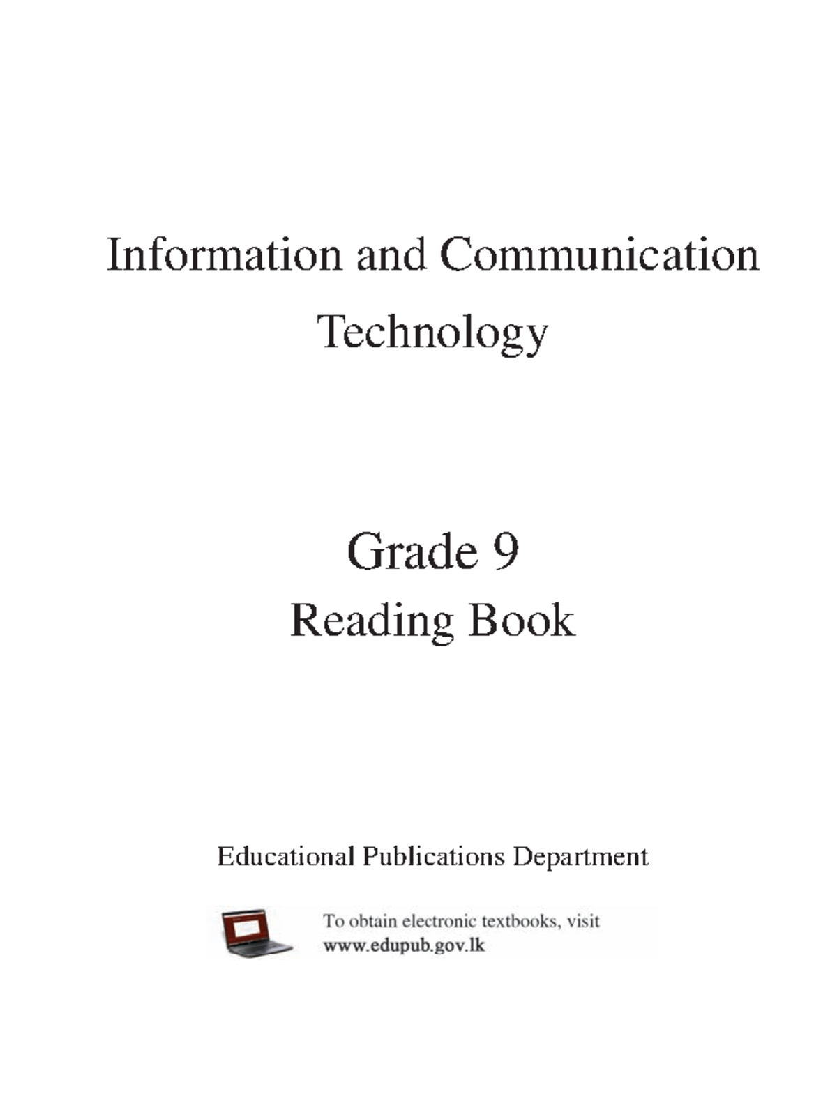 ICT Grade 9 Reading Book: Understanding Computer Specifications and ...