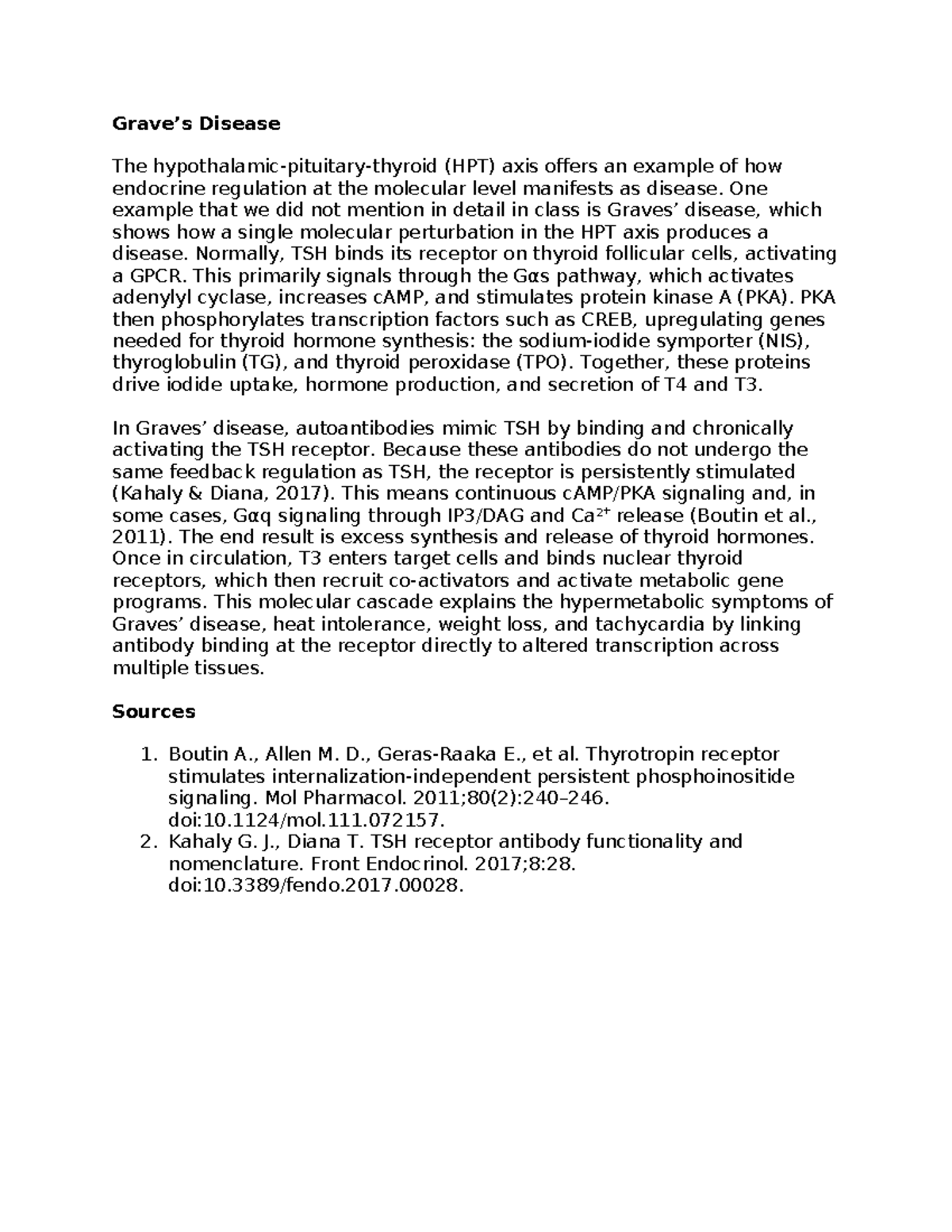 Endocrine Regulation and Disease: HPT Axis Insights (HPT) - Studocu