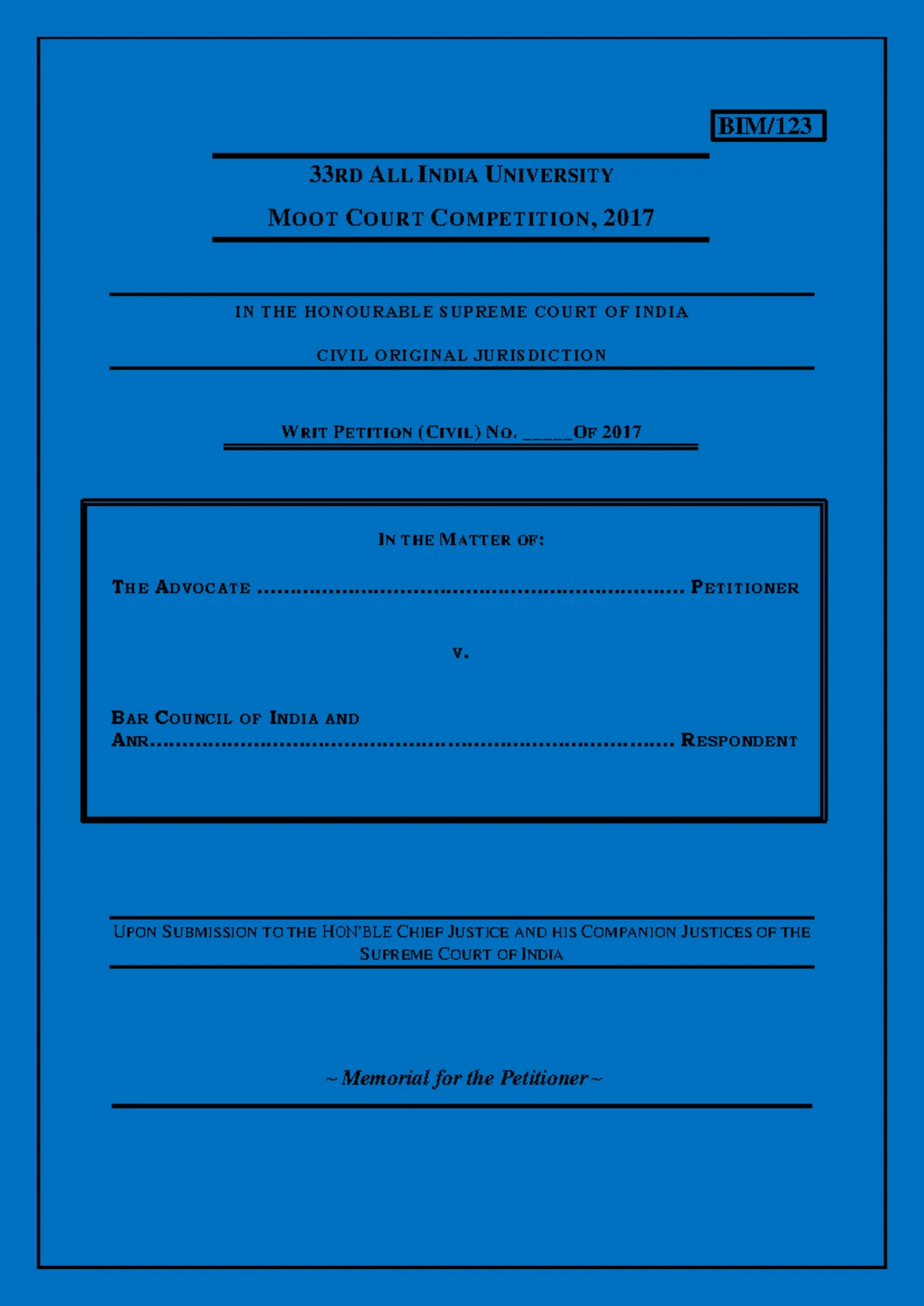 Memorial-TC-15R - moot court memorial. current cases included. very ...