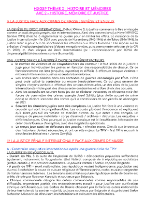 Hggsp Thème 3 - Histoire ET Mémoires AXE 1 - HGSP THÈME 3 - HISTOIRE ET MÉMOIRES AXE 1 ...