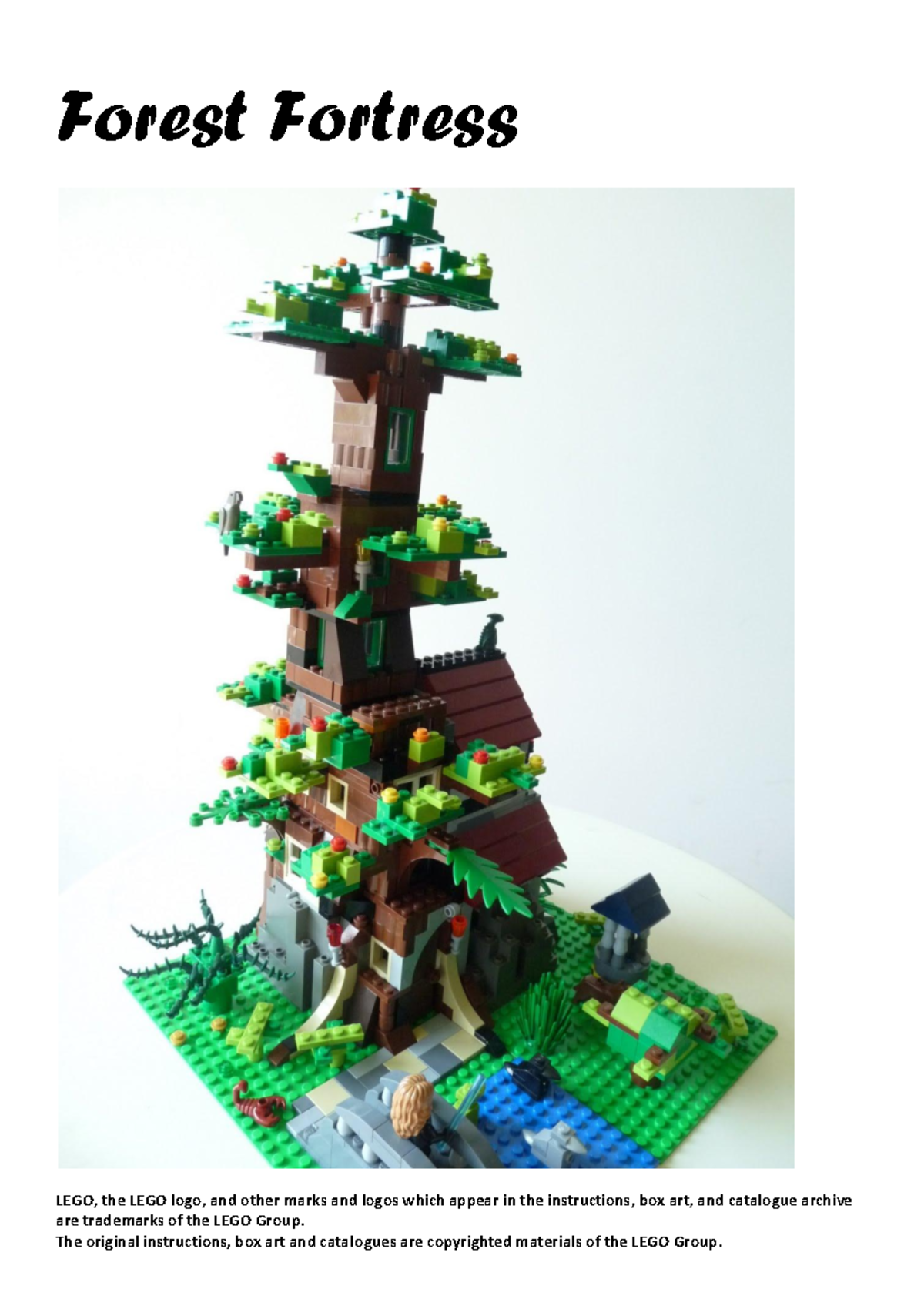 Forest Fortress 2 - LEGO Elements & History Analysis Guide - Studeersnel