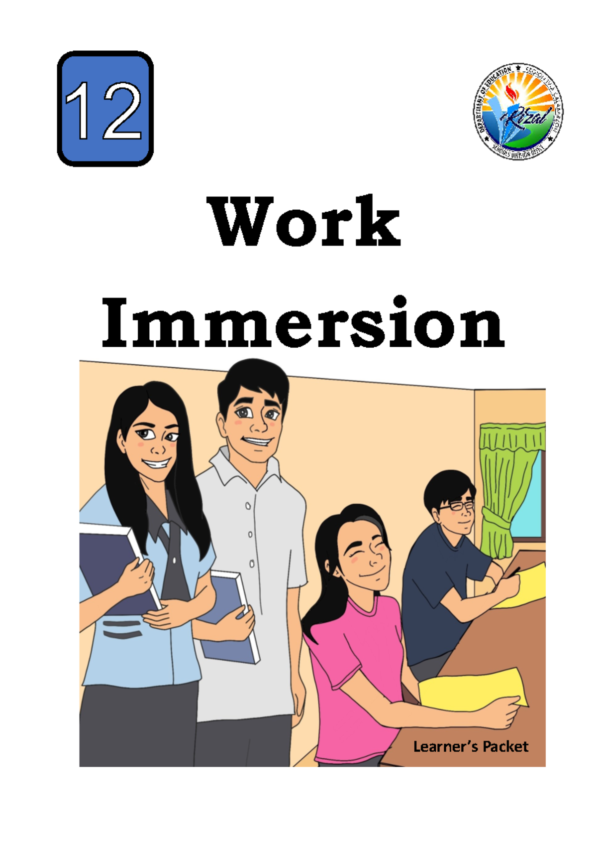 Work Immersion Packet: Week 1 Lesson on Understanding Work Immersion ...