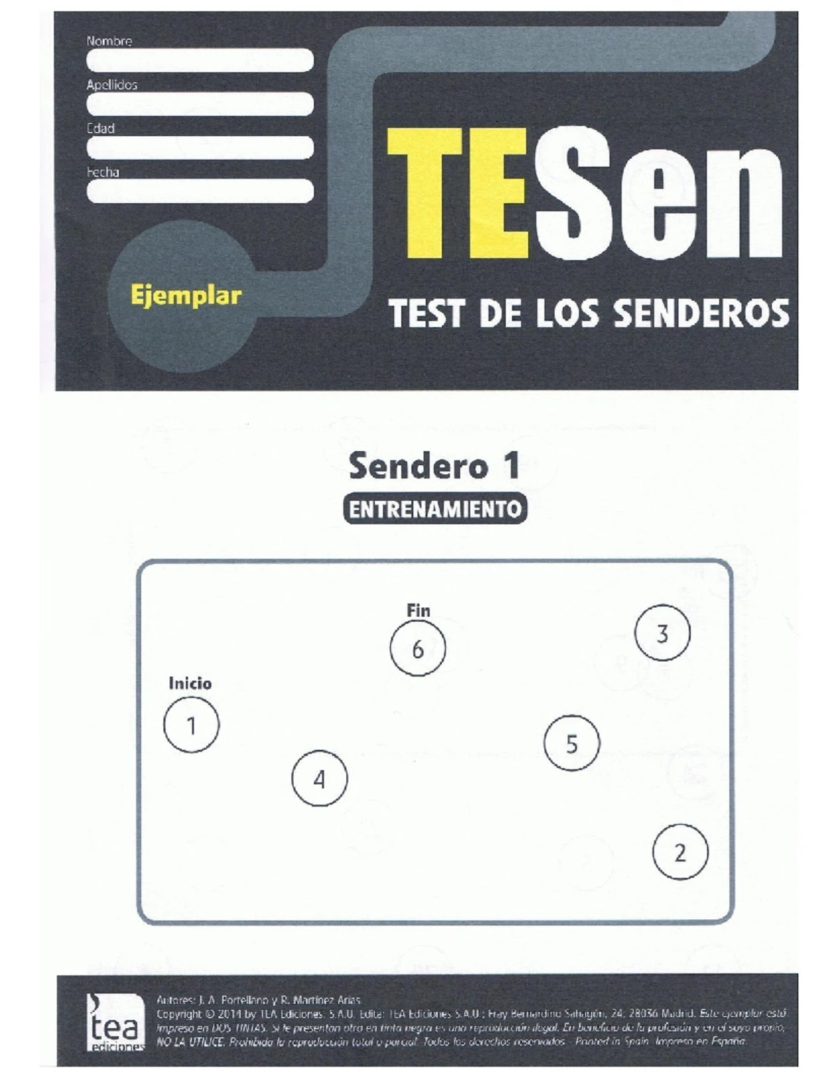 Wppsi IV - Anotación Cuadernillo para Edad 4 a 7 Años - Studocu